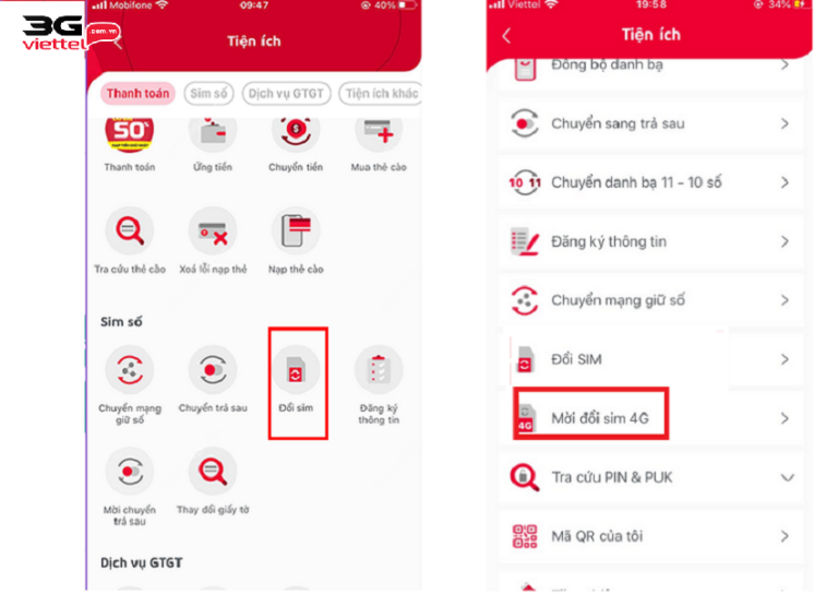 Cách đổi sim 4G lên 5G Viettel thế nào? Thủ tục, cước phí đổi?