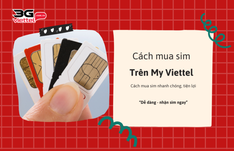 4 Bước mua sim trên My Viettel chỉ trong 1 nốt nhạc